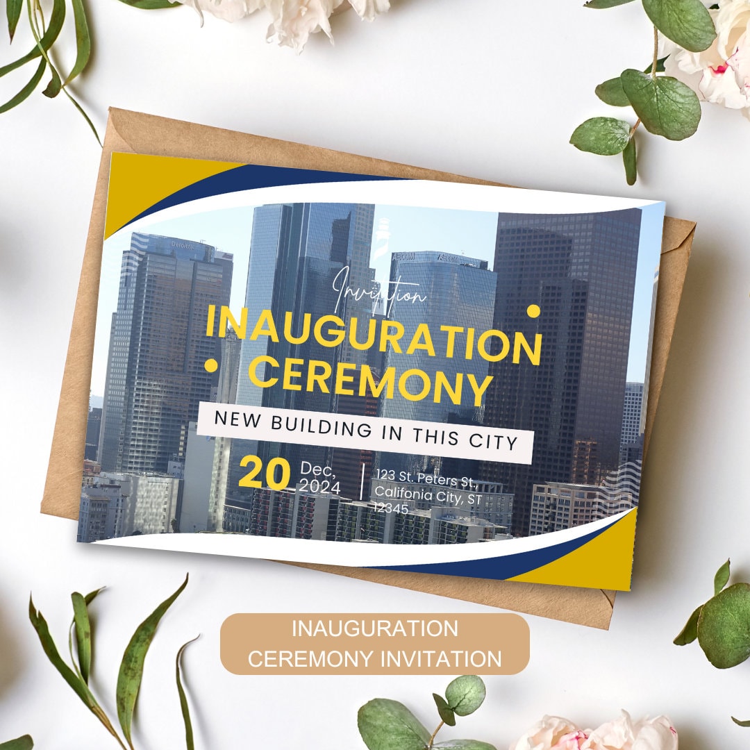 New Building INAUGURATION CEREMONY, Building Opening in the City ...