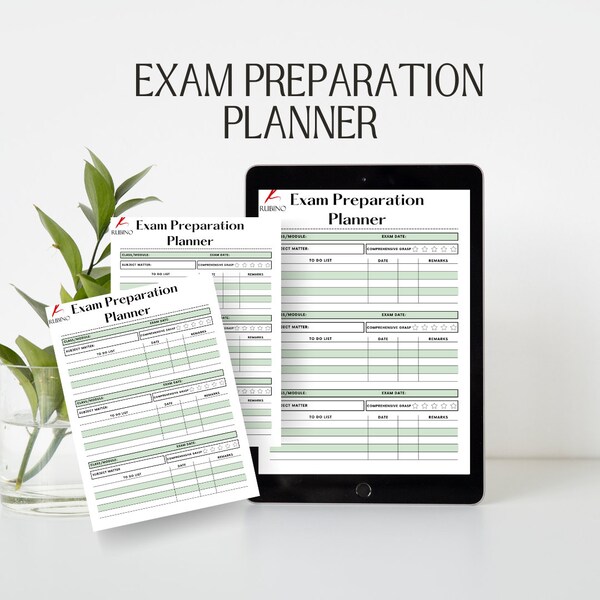 Study Planner - Etsy