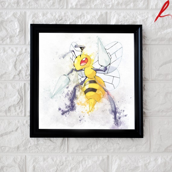 Printable Beedrill Poster Beedrill Pokemon Digital Print - Etsy