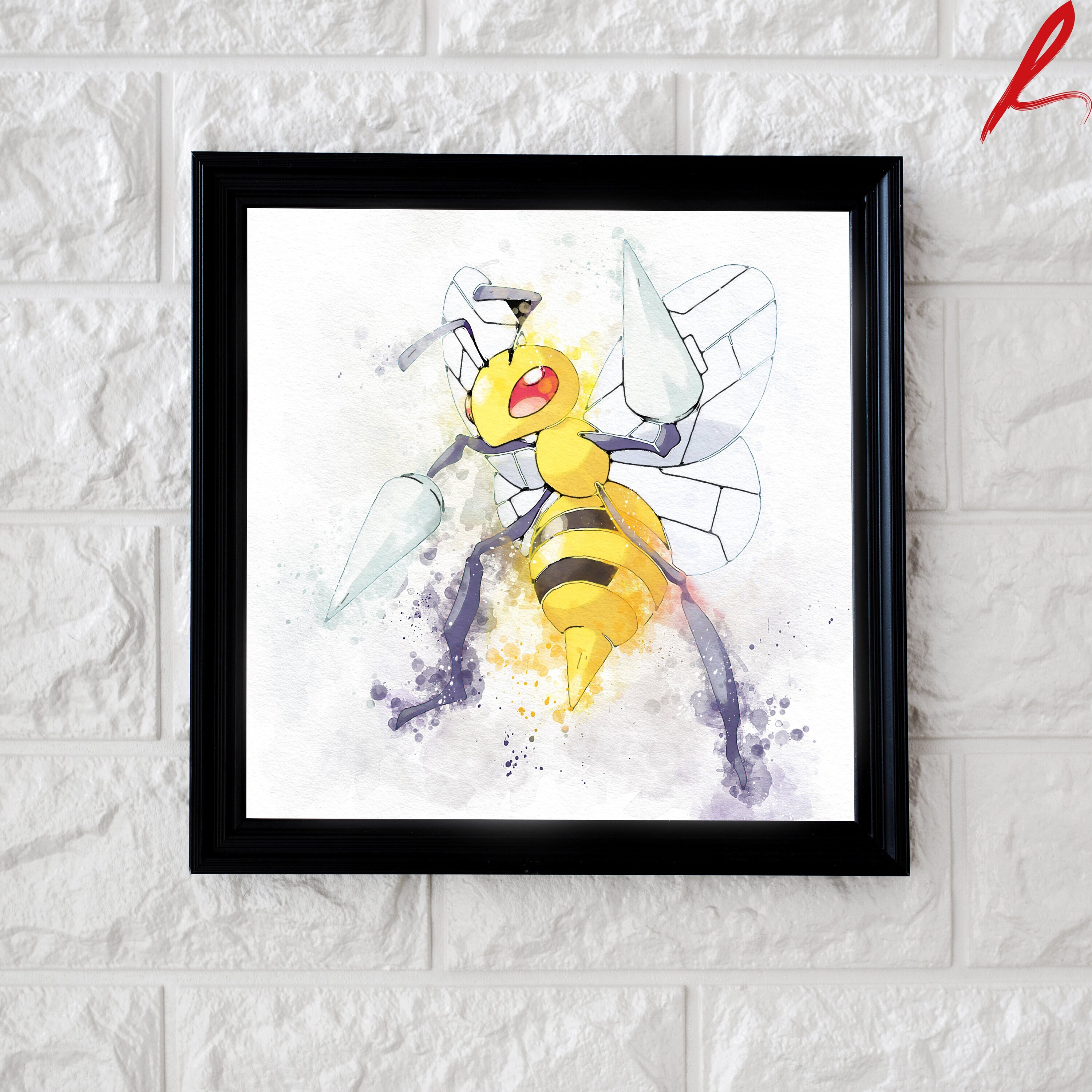 Printable Beedrill Poster Beedrill Pokemon Digital Print - Etsy