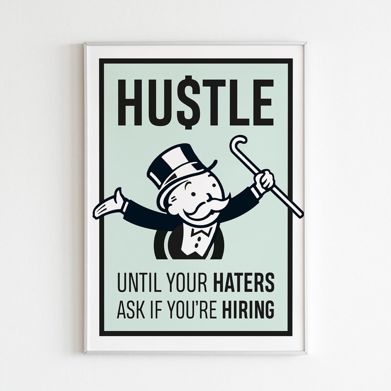 Monopoly Poster - Etsy