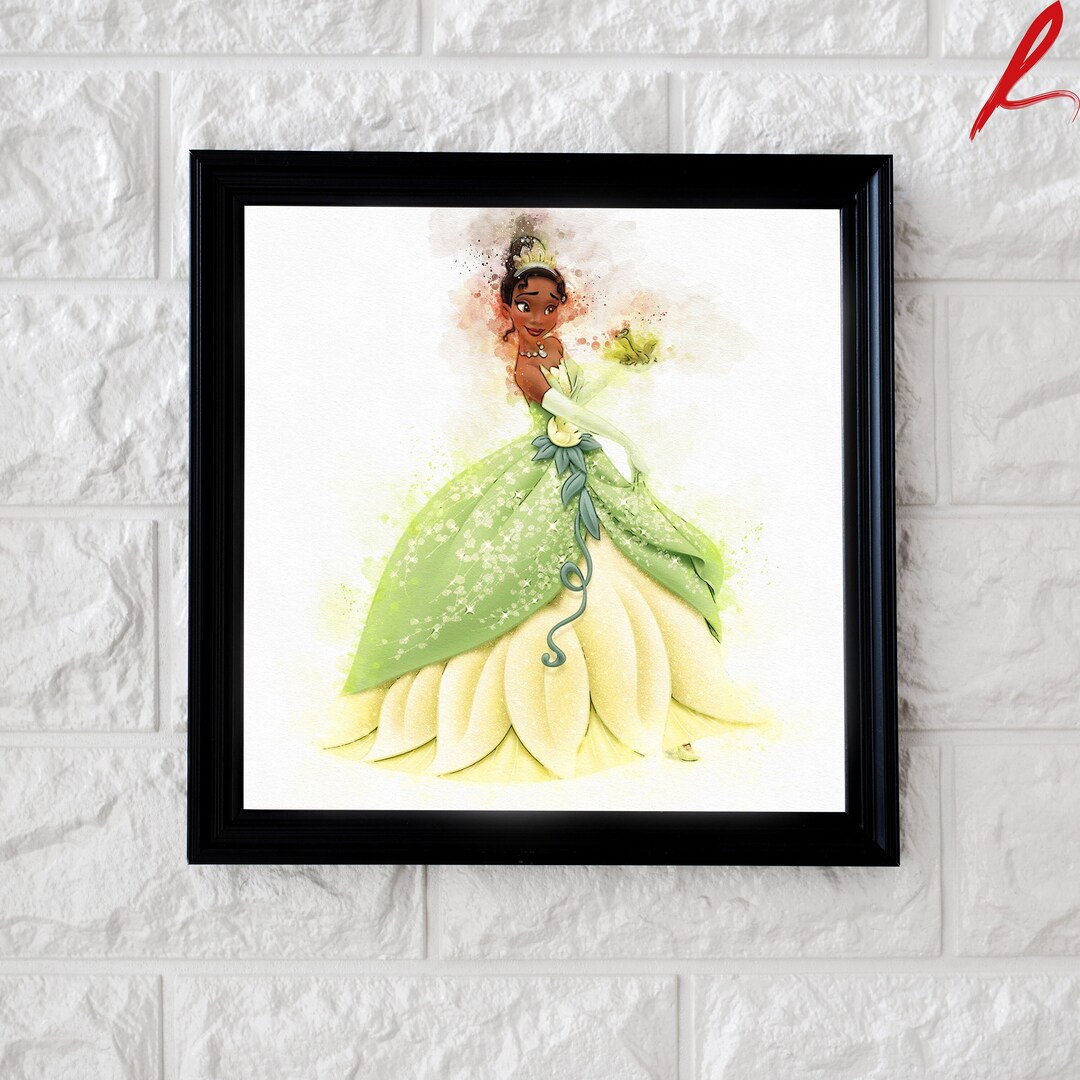 Printable Tiana Poster,tiana Print, Birthday Party Decor, Instant ...