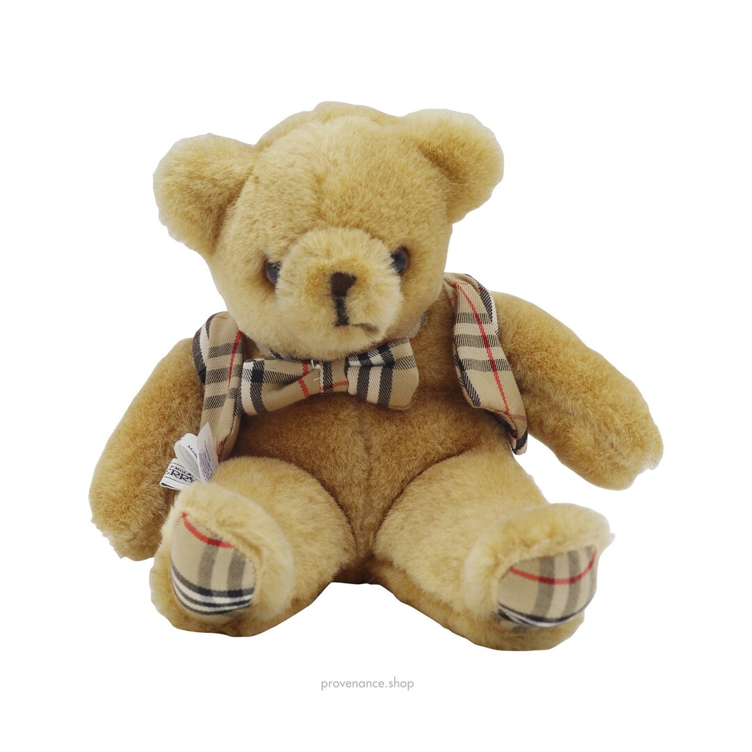 Burberry Teddy Bear Nova Check - Etsy