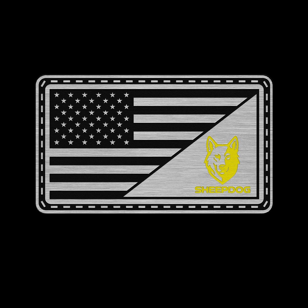 Thin Yellow Line Sheepdog Forever Patch – Lifetime Warranty | Hook ...