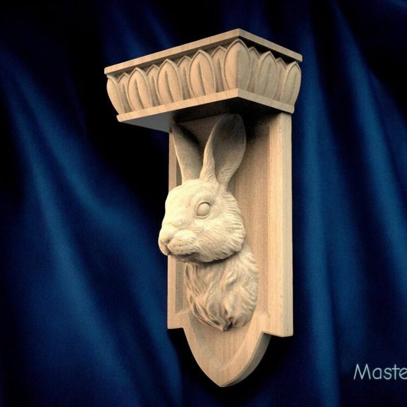 Wood Corbel Animal - Etsy