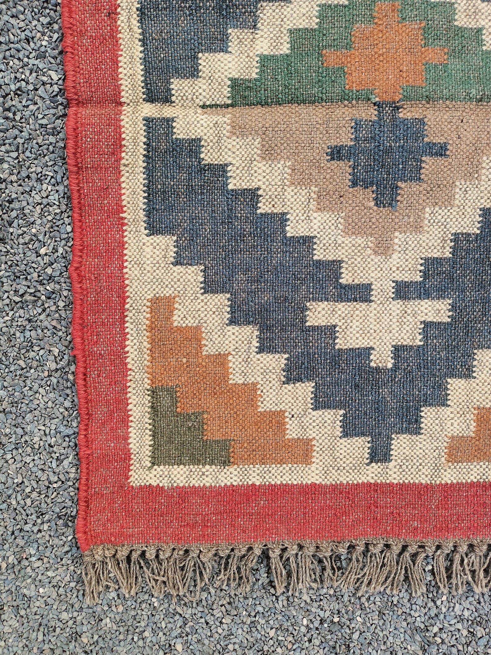 Handmade KILIM Rug, Multicolor Jute Rug Wool Rug Kilim Dhurrie ...