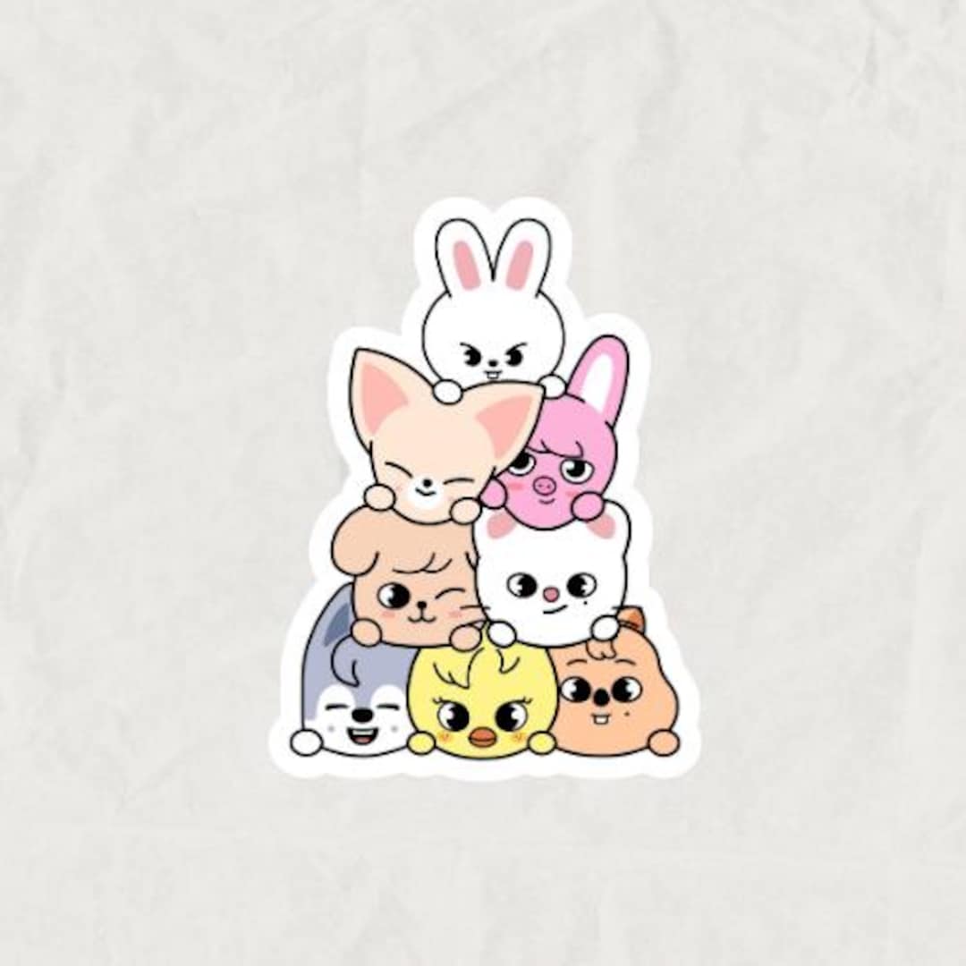 Stray Kids Skzoo Sticker |stray Kids Sticker| Stay Decal| Water Resistant Vinyl Sticker Decal - Etsy