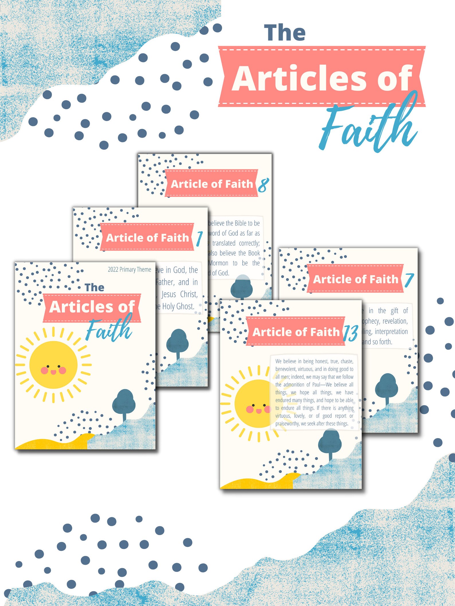 Article of Faith #13 - Etsy