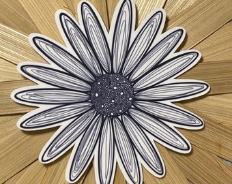 Gnome Let It Be Vinyl Sticker Daisy Let It Be Vinyl Sticker - Etsy