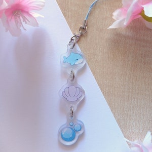 Cutie Phone Charms // Double Side Charm, Kawaii Keychain, Phone Charms ...