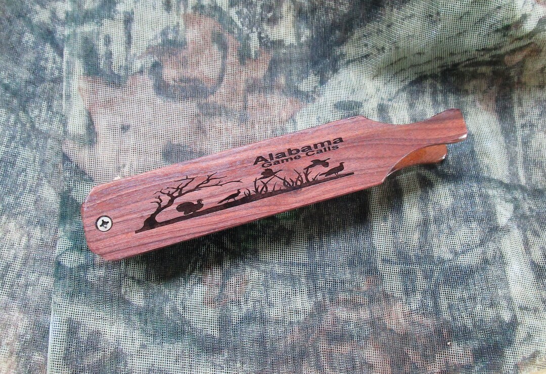 Turkey Paddle Box Call - Walnut Over Walnut - Etsy