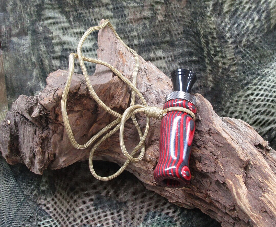 Double Reed Mallard Duck Call - Red and Black - Etsy
