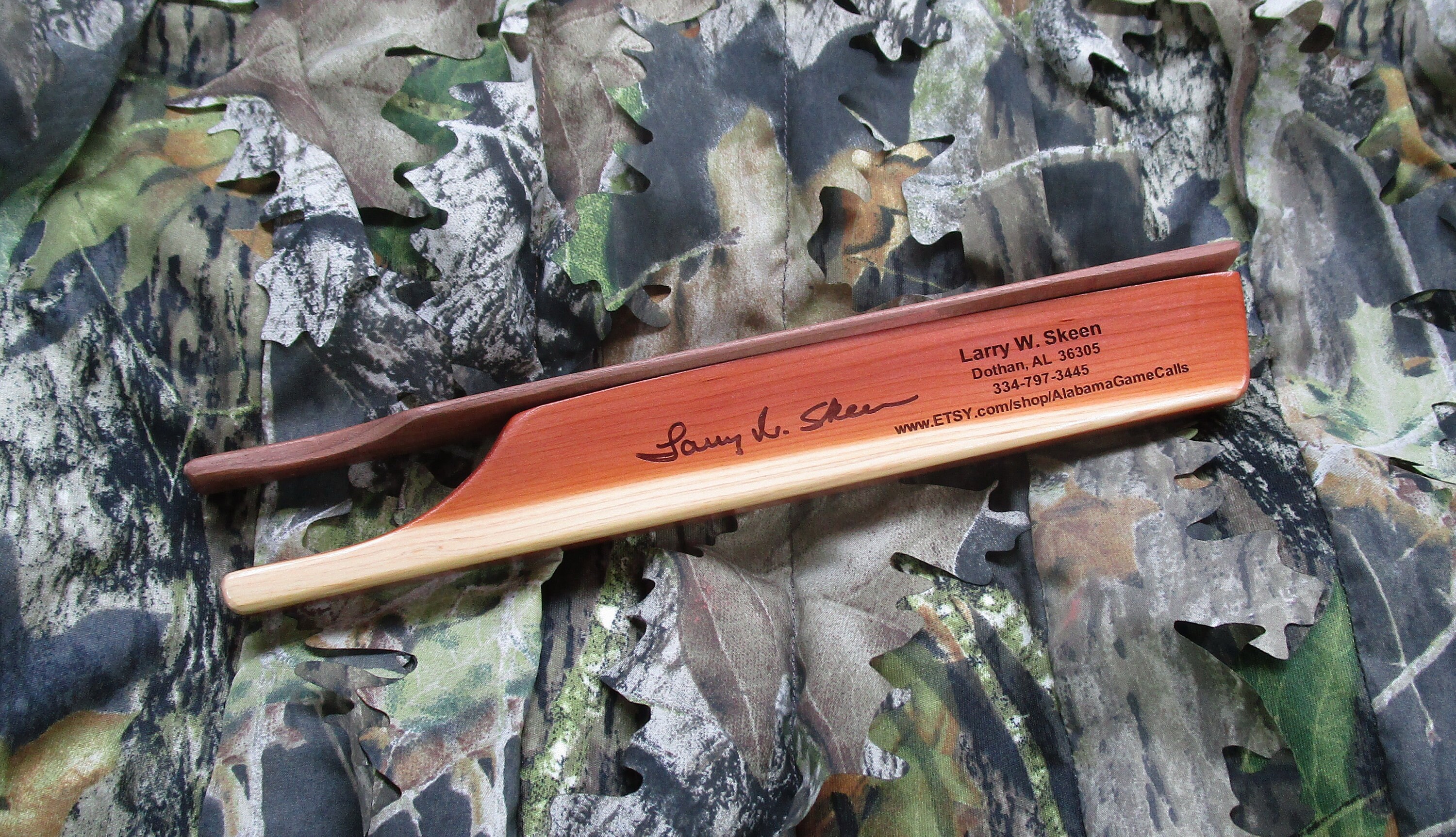 Turkey Long Box Call - Walnut Over Cedar - Etsy