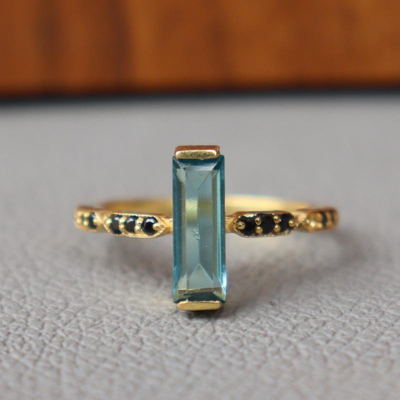 Gemstone Long Baguette - Etsy