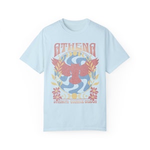 Athena Greek Goddess Boho Greek Apparel Greek Mythology Shirt Athena ...