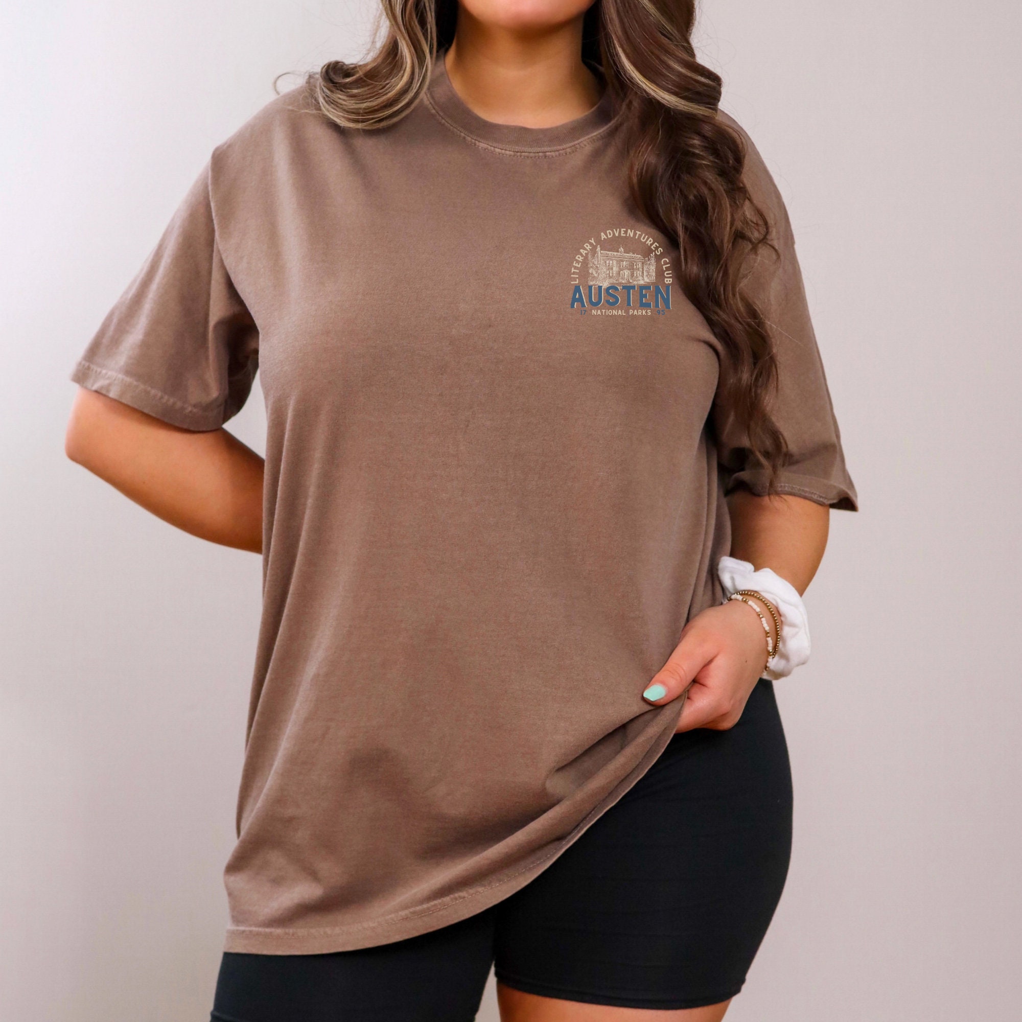 Comfort Colors Jane Austen Shirt National Park Shirt Pride and ...