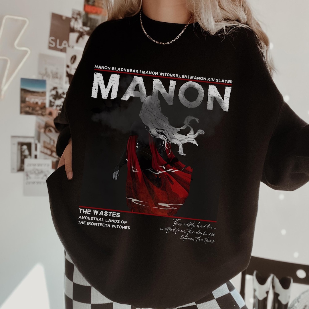 Manon Blackbeak Sweater the Thirteen LICENSED Sarah J Maas Merch Throne ...