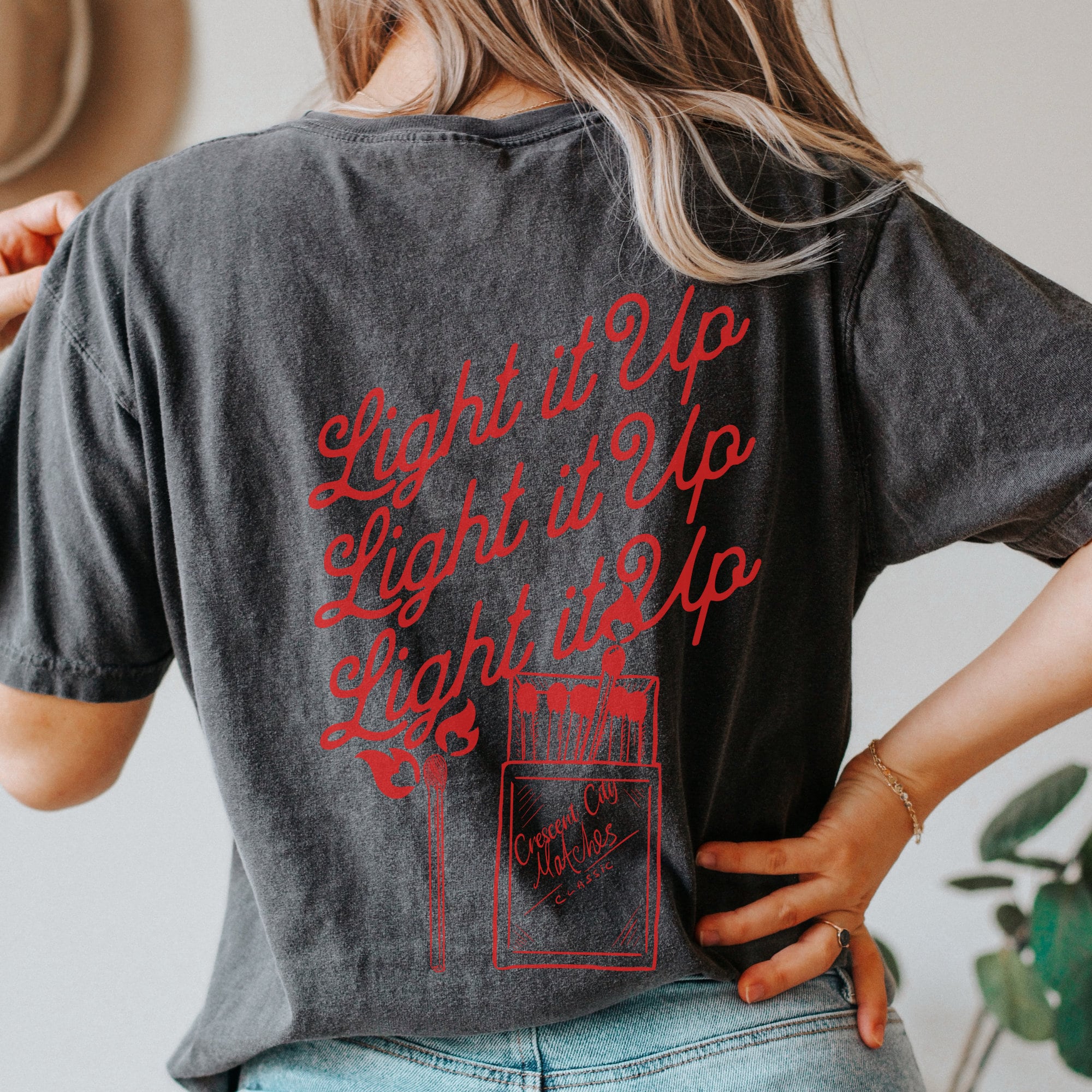 Bryce Quinlan Light It up Crescent City Shirt Ruhn Danaan LICENSED ...