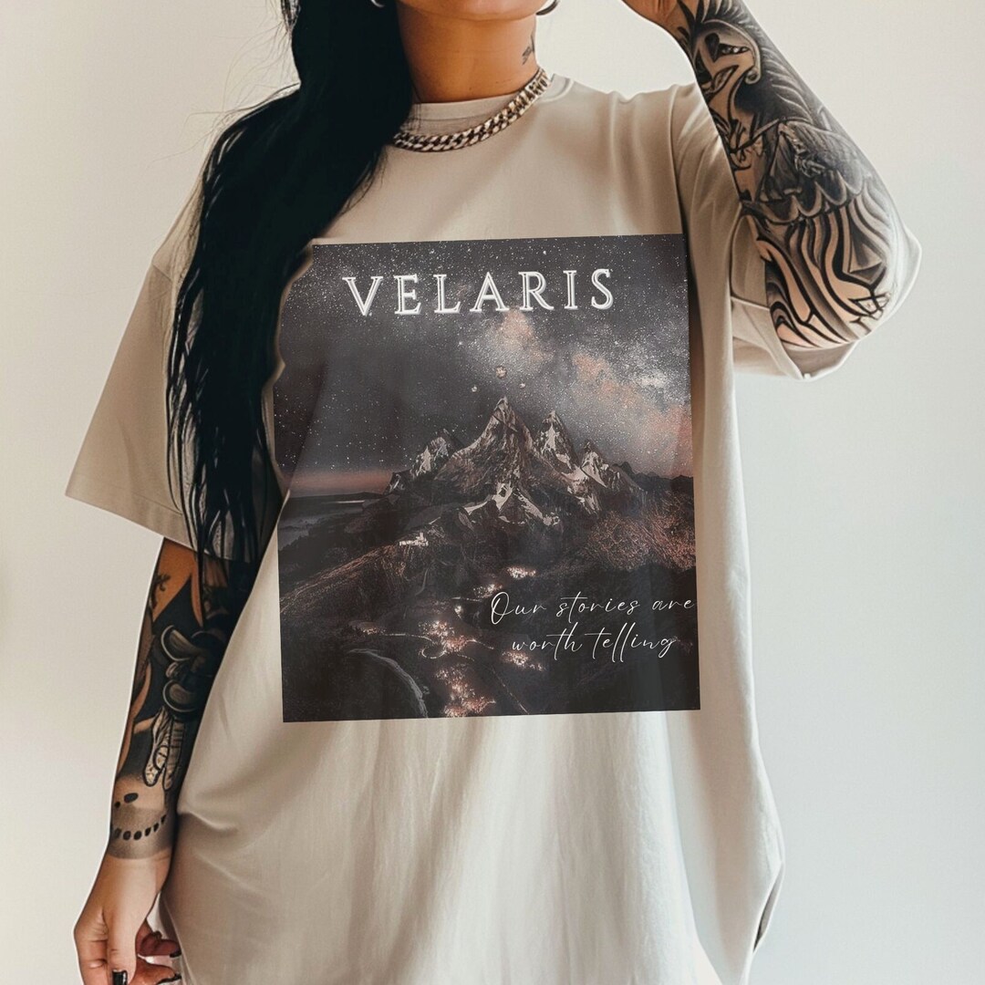 Velaris Shirt LICENSED Sarah J Maas Merch the Morrigan Acotar Shirt ...