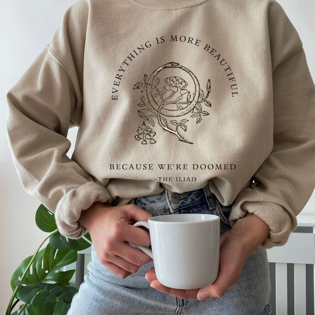 Greek Mythology Light Academia Sweater Snake Sweater Poet Shirt Greek ...