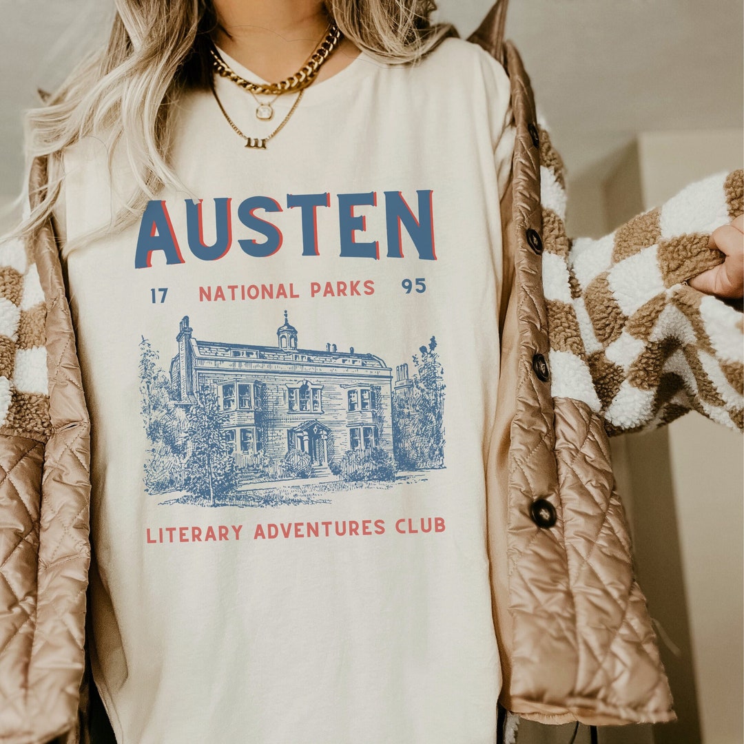 Comfort Colors Jane Austen Shirt National Park Shirt Pride and ...