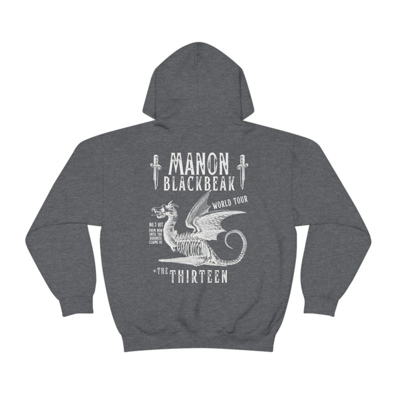Manon Blackbeak Acotar Hoodie Acotar Sweatshirt Book Merch the Thirteen ...