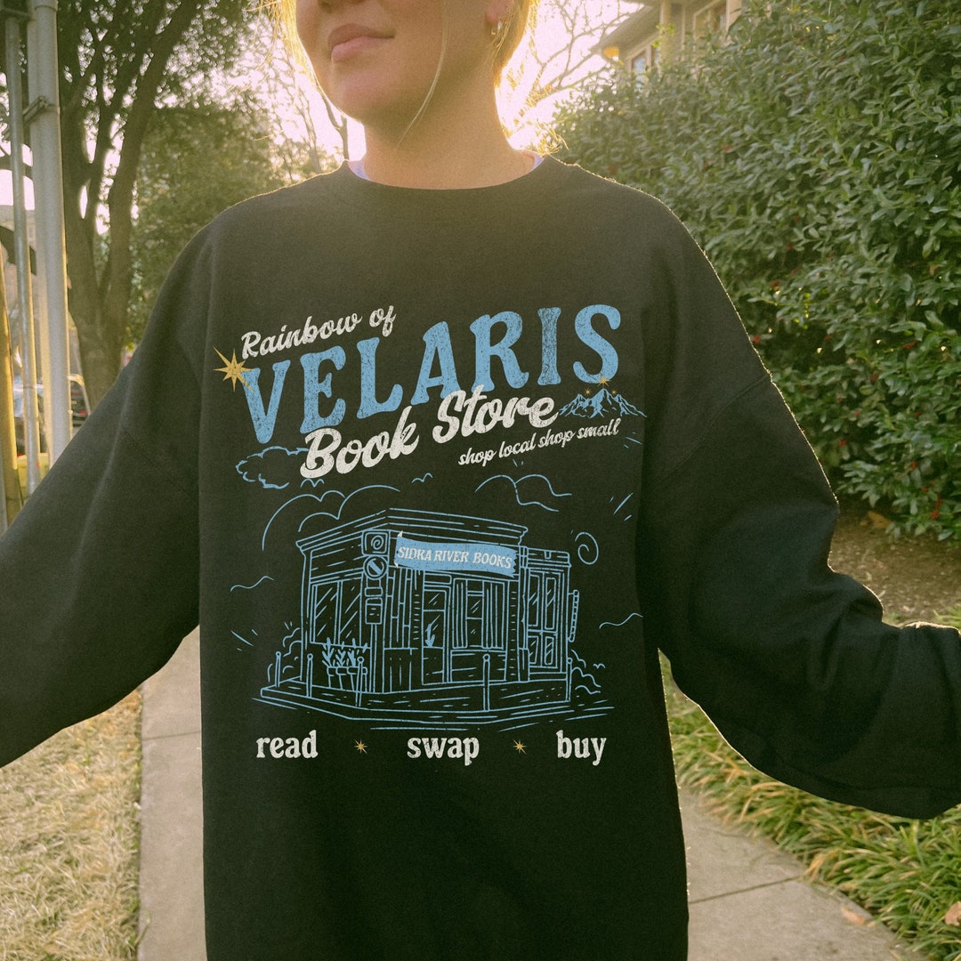 Velaris Sweatshirt LICENSED Sarah J Maas Merch Acotar Sweatshirt Book ...