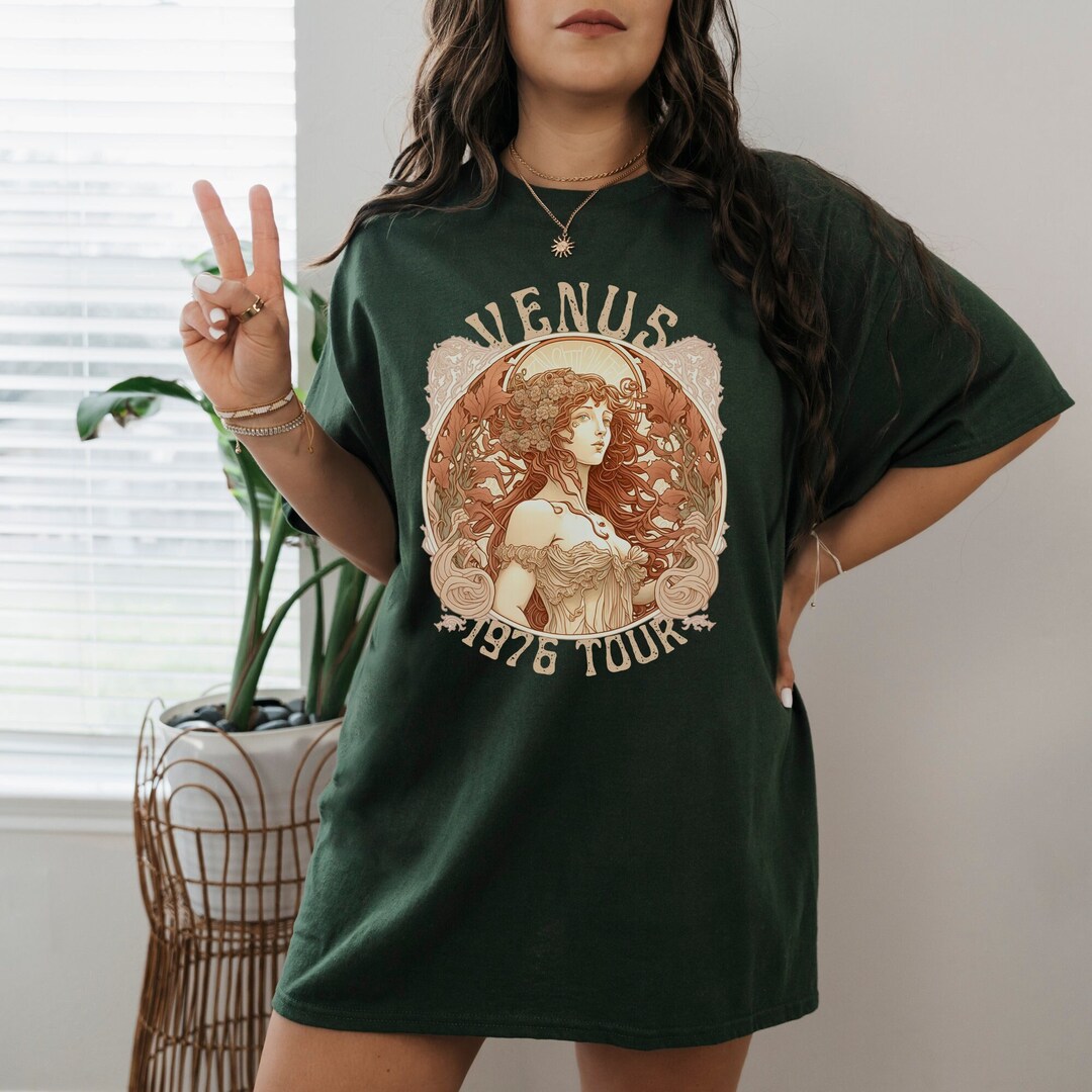 Venus Shirt Distressed Band Tee Birth of Venus Botticelli Shirt ...