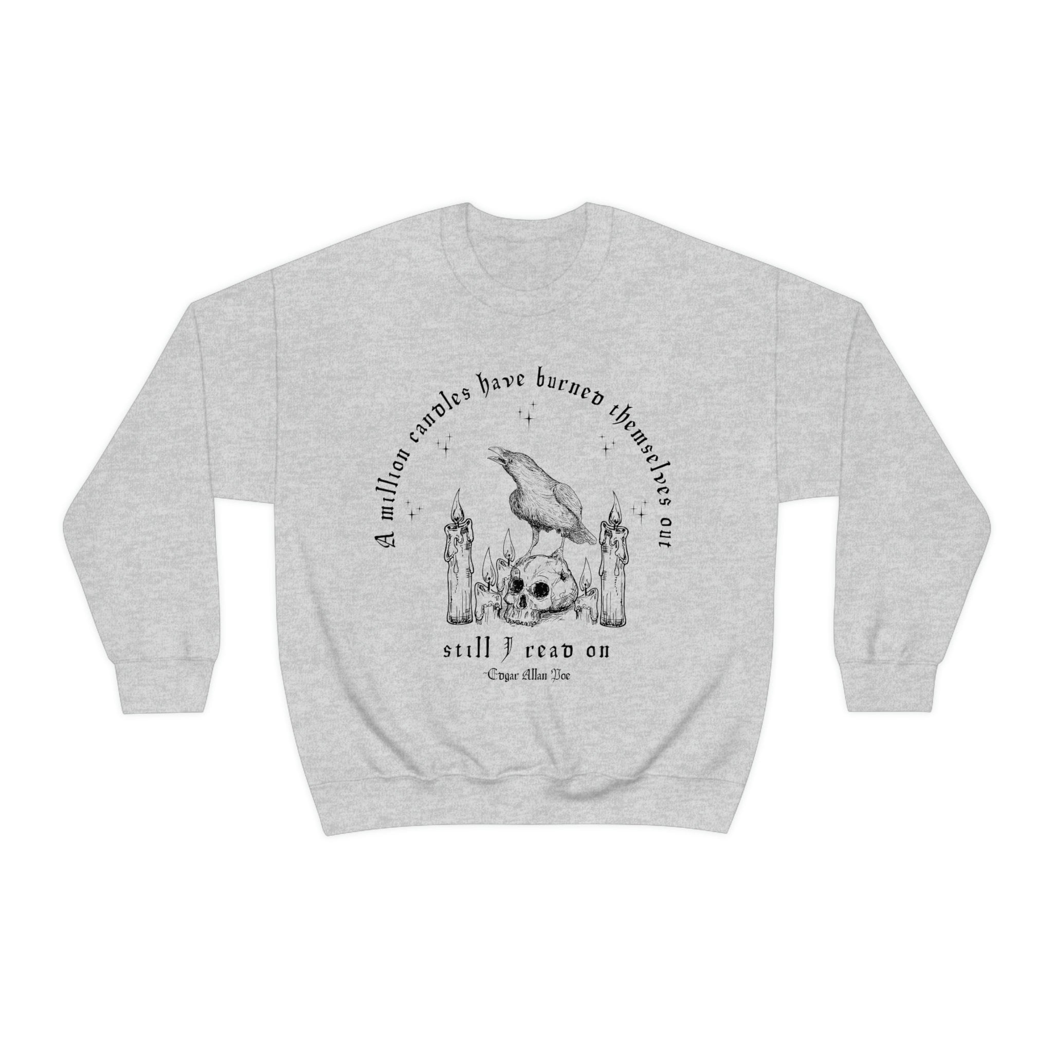Edgar Allan Poe Raven Sweater Bookish Sweatshirt Goth Sweatshirt Poe T ...