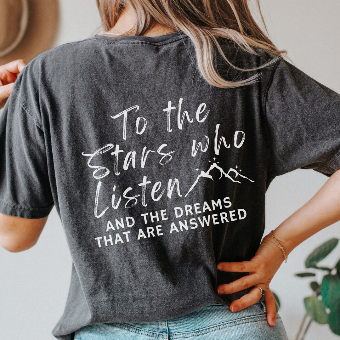Comfort Colors ACOTAR Shirt Velaris Shirt Acotar Merch Sarah J Maas SJM ...