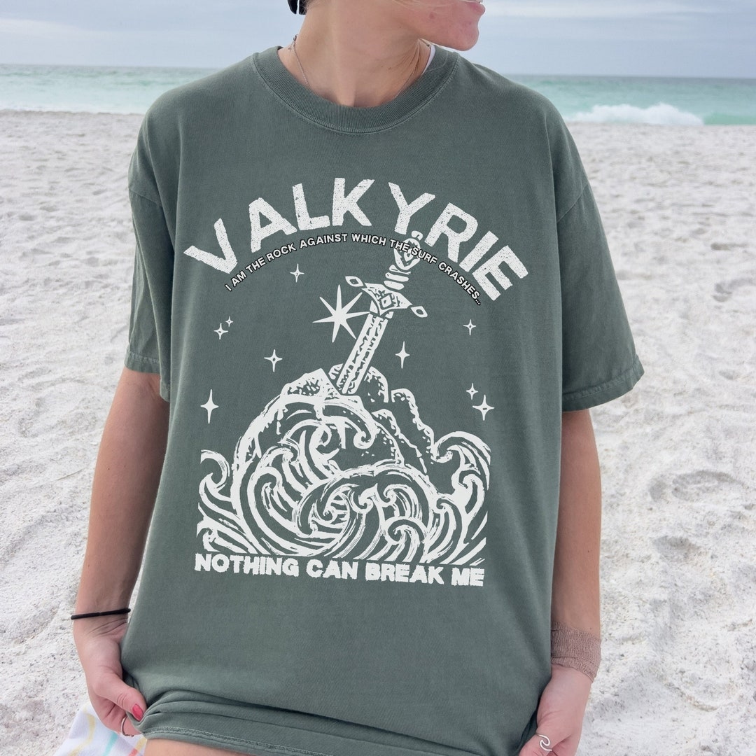 Valkyrie Acotar Valkyrie Shirt LICENSED Sarah J Maas Merch Acotar ...