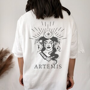 Artemis Shirt Artemis Goddess Mythology Shirt Greek Mythology Shirt ...