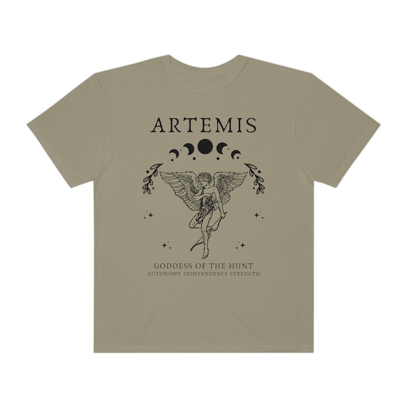Artemis Shirt Artemis Goddess Mythology Shirt Grunge Fairycore Poet ...