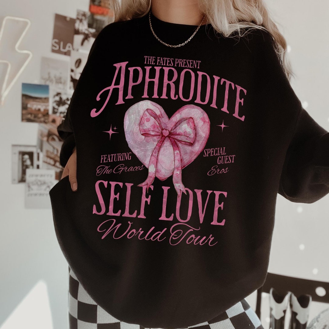 Aphrodite Sweater Greek Goddess Vintage Band Greek Mythology Coquette ...