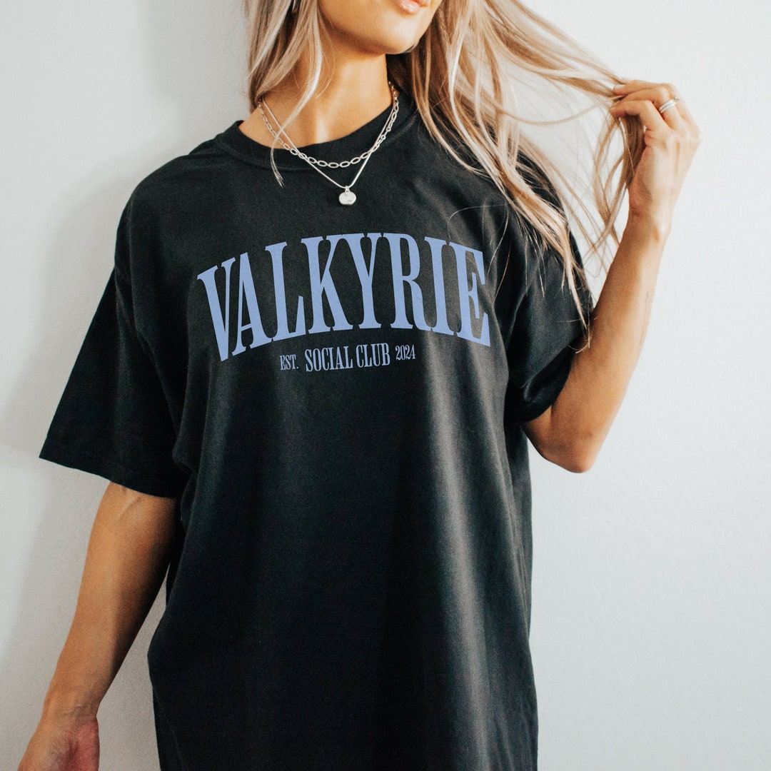Valkyrie Shirt Valkyrie Acotar LICENSED Sarah J Maas Merch SJM Merch ...