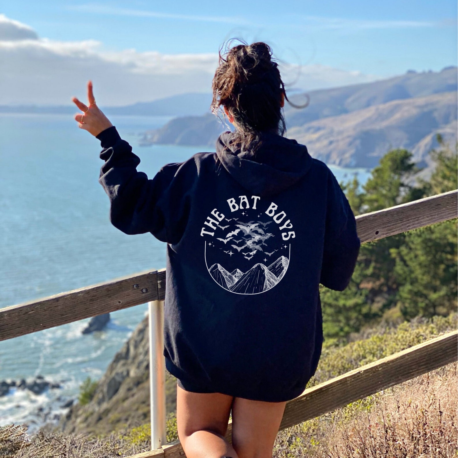 Bat Boys Acotar Hoodie Acotar Sweater Sarah J Maas Merch SJM Merch ...