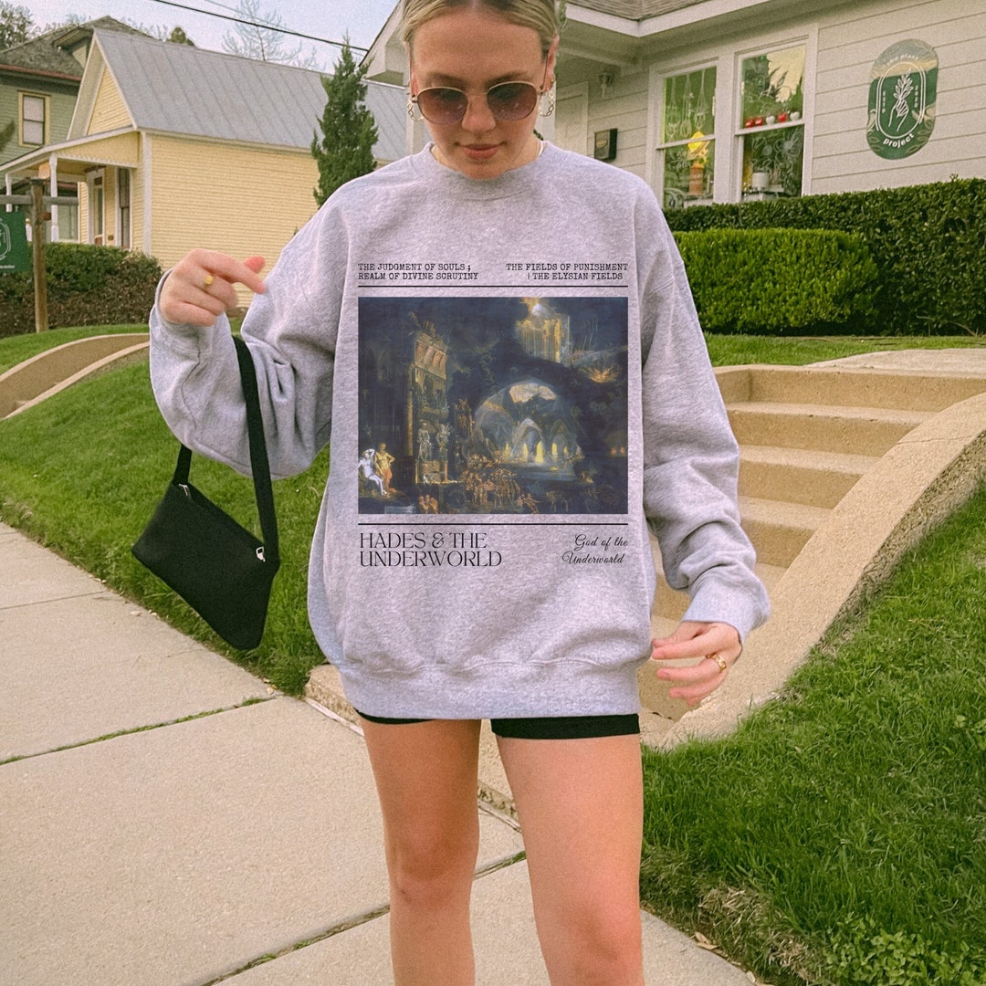 Hades Sweatshirt Persephone and Hades Goblincore Sweater Greek ...