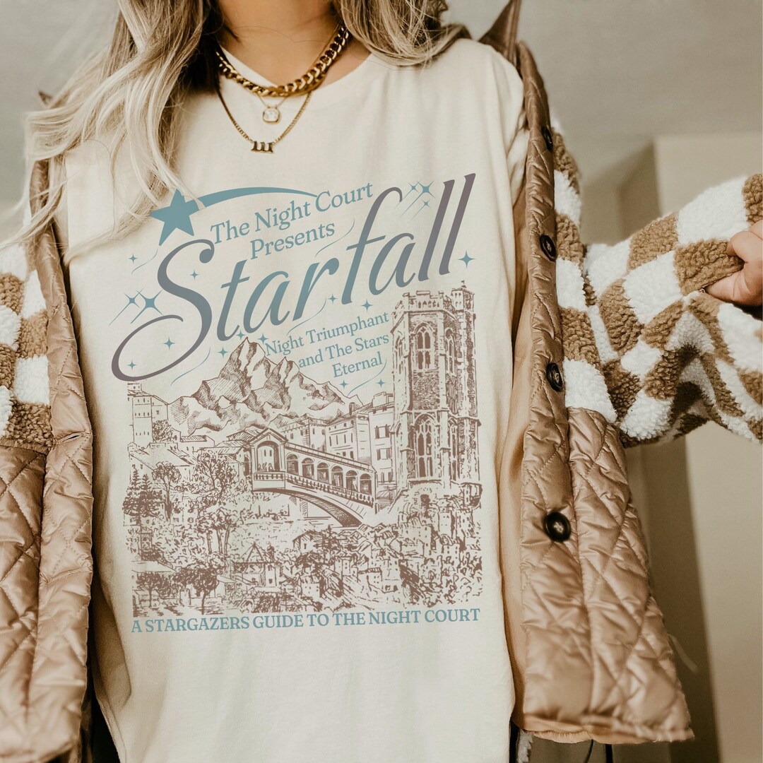 Starfall City of Starlight Acotar Shirt LICENSED Sarah J Maas Merch ...