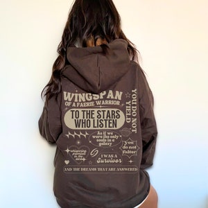 ACOTAR Hoodie Acotar Merch SJM Merch Cassian Acotar Acotar Sweatshirt ...