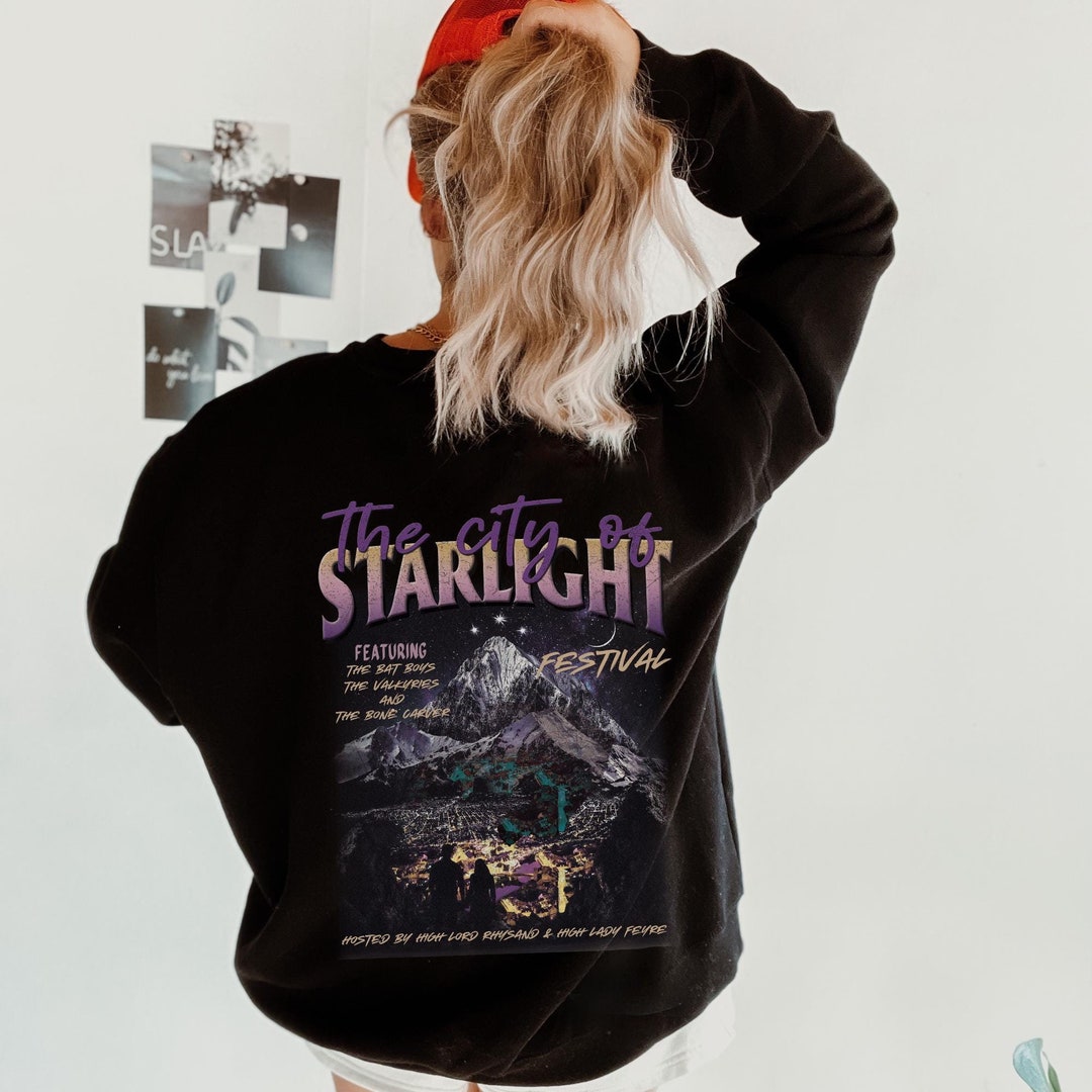 City of Starlight Acotar Sweatshirt LICENSED Sarah J Maas Merch Bookish ...