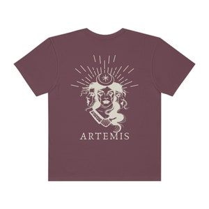 Artemis Shirt Artemis Goddess Mythology Shirt Greek Mythology Shirt ...