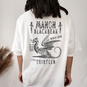 Manon Blackbeak Throne of Glass Shirt the Thirteen ACOTAR Merch TOG ...