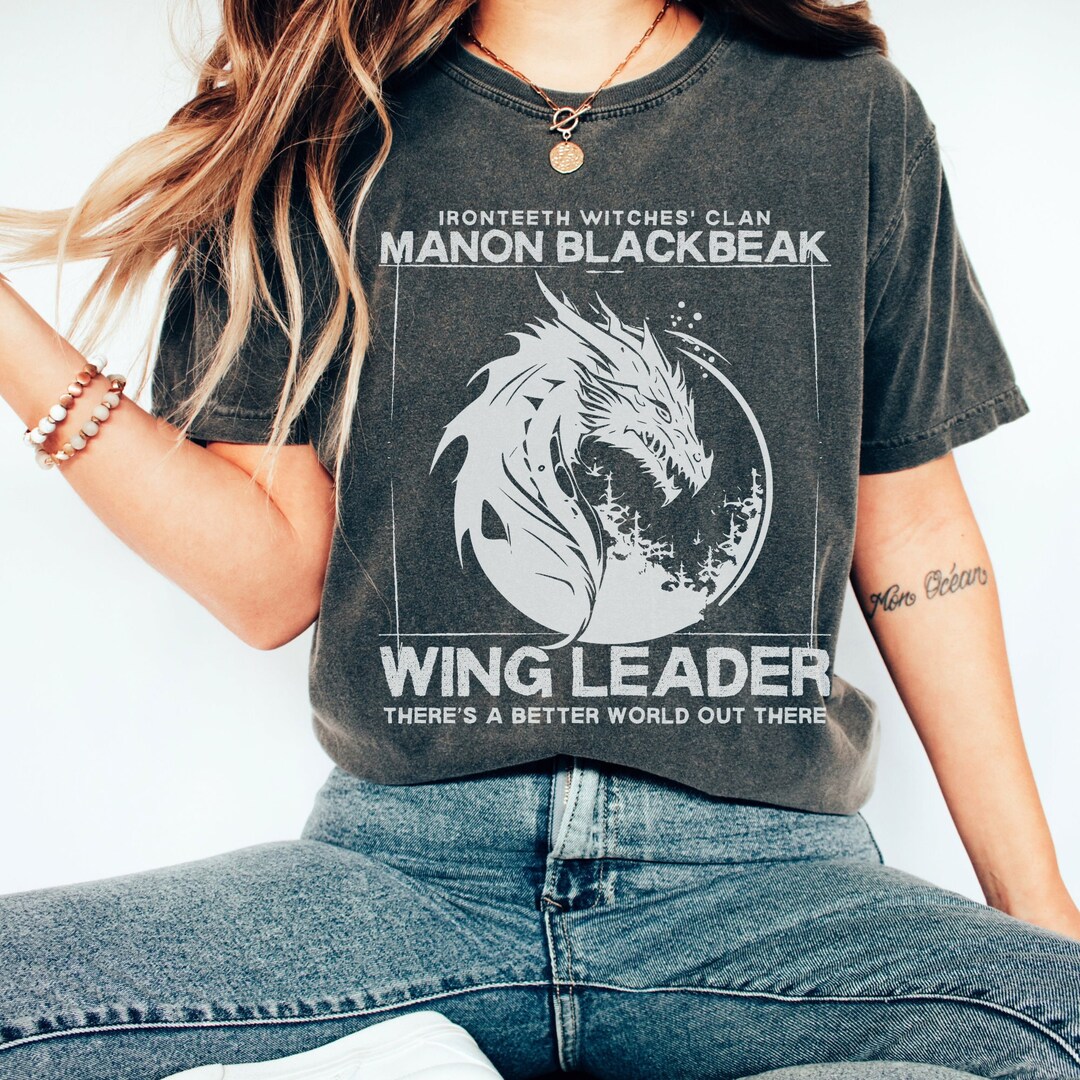 Comfort Colors Manon Blackbeak Shirt Throne of Glass Sarah J Maas ...