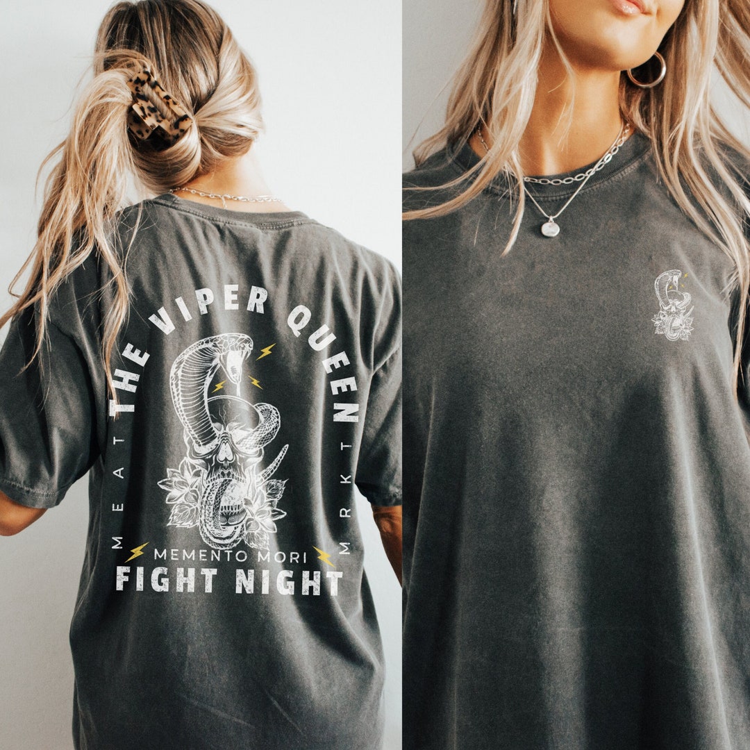 Viper Queen LICENSED Sarah J Maas Merch Crescent City Shirt HOFAS SJM ...