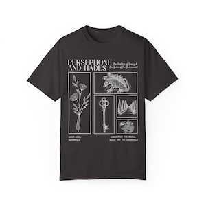 Hades and Persephone Mythology Shirt Persephone Greek Mythology Greek ...