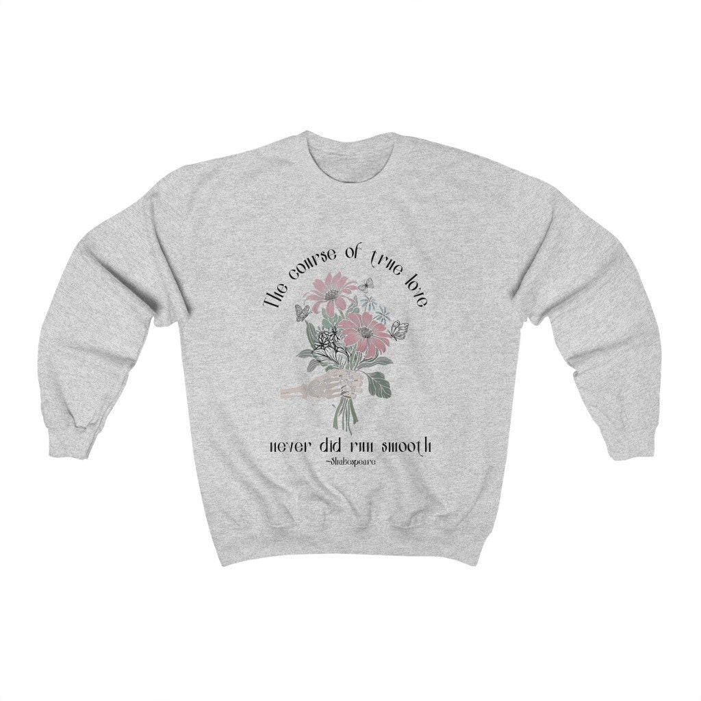 Shakespeare Sweatshirt Skeleton Sweater Soft Goth Halloween - Etsy