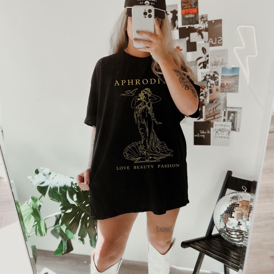 Aphrodite Shirt Goddess of Love Mythology Shirt Bookish Shirt Greek ...