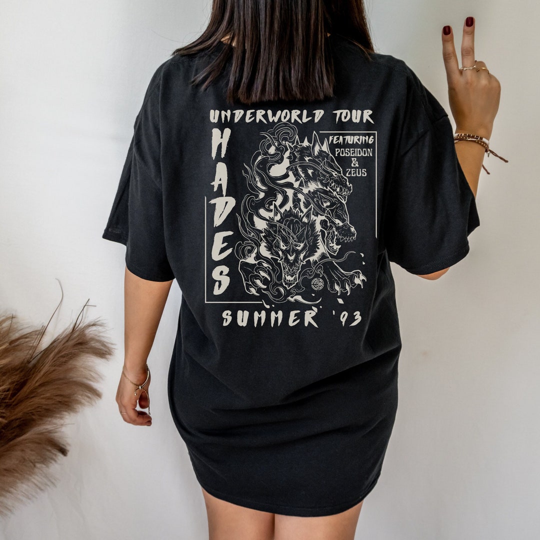 Hades Shirt Vintage Band Tee Cerberus Shirt Mythology Shirt Hades and ...
