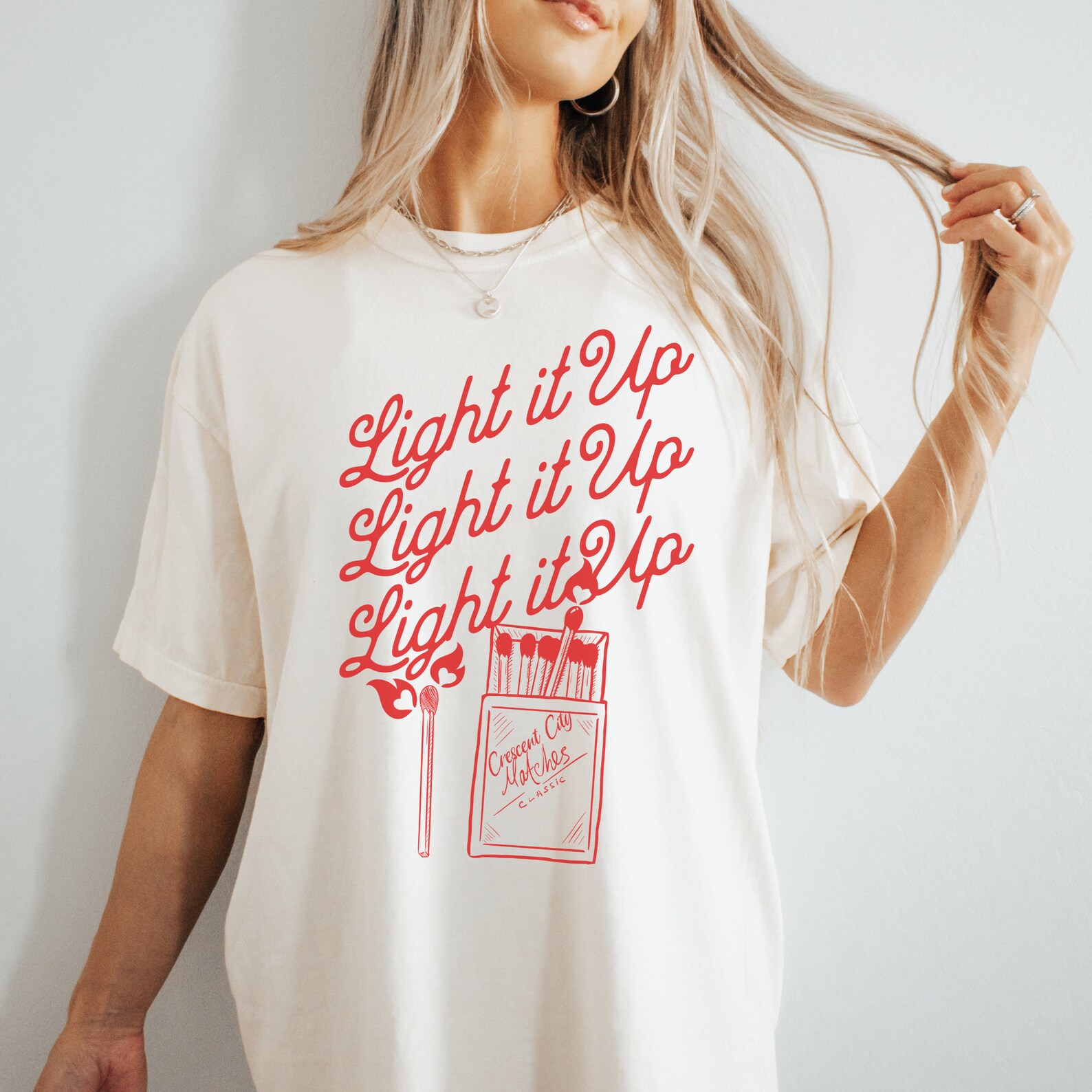 Bryce Quinlan Light It up Crescent City Shirt Ruhn Danaan LICENSED ...