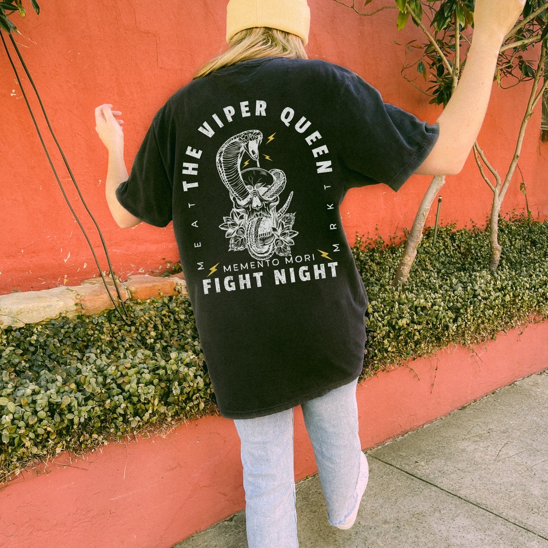 Viper Queen LICENSED Sarah J Maas Merch Crescent City Shirt HOFAS SJM ...